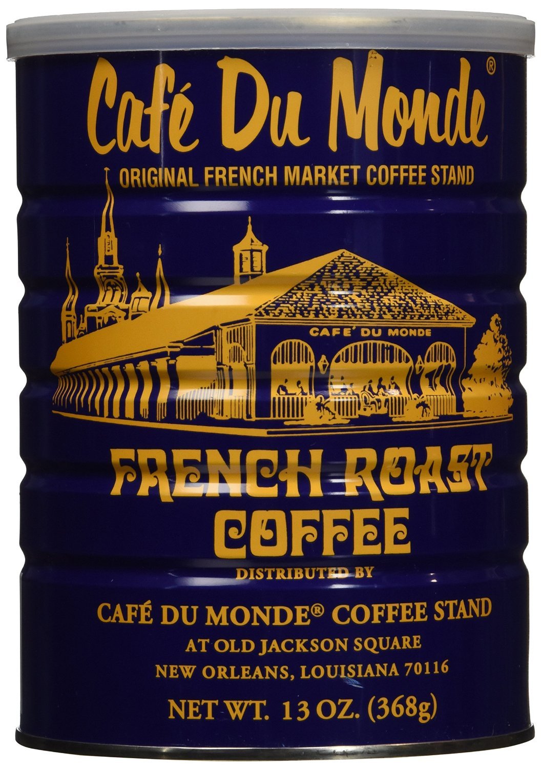 Cafe Du Monde Coffee and Chickory and French Roast Bundle. New Orleans Coffee Bundle Includes One 15 ounce Original Coffee And One 13 Ounce