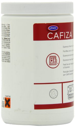 Urnex Cafiza Espresso Machine Cleaning Tablets - 100 Tablets - Professional Espresso Machine Cleaner Barista Use