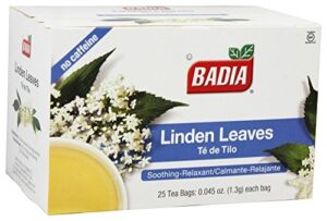 badia tea linden 25 bag,