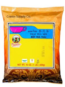 thai tea mix (pantai) 16 oz (1lb.) thai iced tea traditional restaurant style.