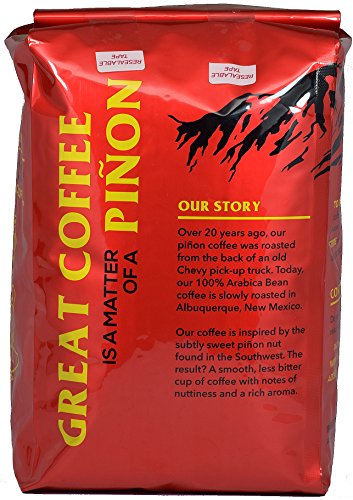 New Mexico Piñon Coffee Naturally Flavored Coffee (Traditional Piñon Ground, 5 pound)