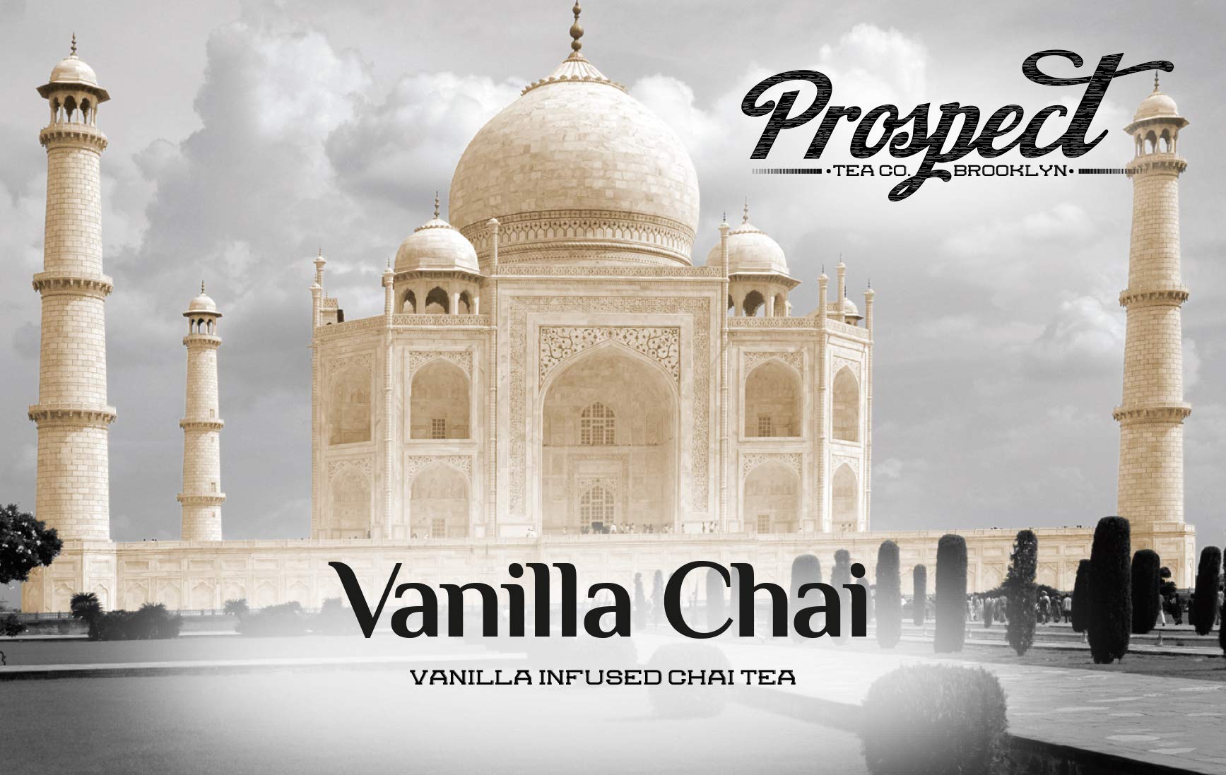 Prospect Tea Co. Caffeinated Vanilla Chai Tea Pods Compatible with K Cup Brewers Including 2.0, 40 Count