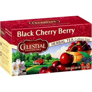 celestial seasonings black cherry berry tea, 20 ct