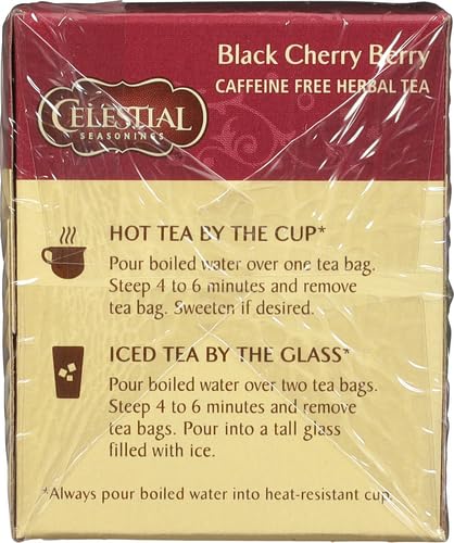 Celestial Seasonings Black Cherry Berry Tea, 20 ct