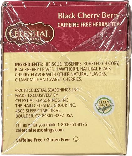 Celestial Seasonings Black Cherry Berry Tea, 20 ct