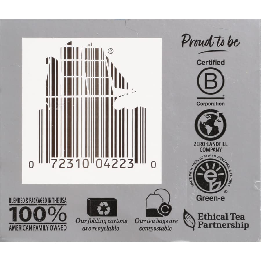 BigelowTea Earl Grey Tea (Decaffeinated), 20 Count(Pack of 1)