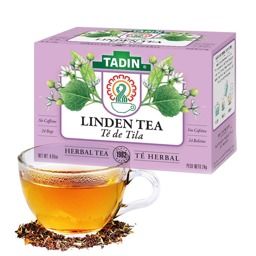 Tadin Tila Herbal Tea, Linden 24 ea ( Pack of 3 )