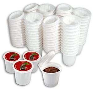 iFillCup, 42 Count Red - iFillCup, fill your own Empty Single Serve Pods. Eco friendly 100% recyclable pods for use in all k cup brewers including 1.0 & 2.0 Keurig. Airtight to seal in freshness.