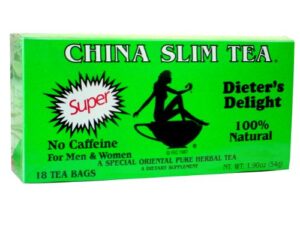 china slim tea dieter's delight 18 tea bags net wt 1.9 oz (54 g)