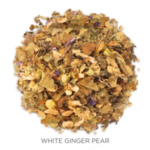 Tea Forté Organic White Tea WHITE GINGER PEAR, 2.82 Ounce Loose Leaf Tea Canister