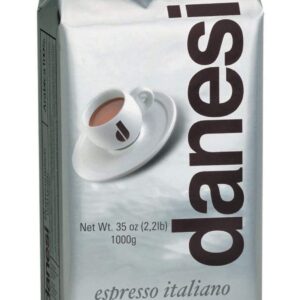 Danesi Caffe Italian Coffee Beans (Whole Roasted Coffee Beans for Espresso) - Espresso Coffee Beans (Medium Roast Whole Bean) Coffee Bean - Coffee Beans Espresso - Coffee Whole Bean - GOLD (2.2lb)