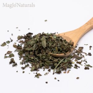 MagJo Naturals Lemon Balm Tea, Bulk Herbal Tea, Loose Leaf Melissa Officinalis, Caffeine Free, Cut and Sifted, 1 pound (16 ounces) (1 pack)