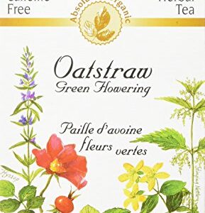 CELEBRATION HERBALS Organic Oatstraw Green Flowering Tea, 24 CT