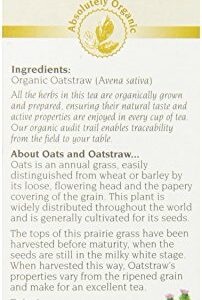 CELEBRATION HERBALS Organic Oatstraw Green Flowering Tea, 24 CT