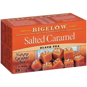 bigelow salted caramel black tea 18 bags - 1.56 ounce (pack of 2)