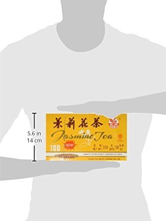 Chinese Jasmine Green Tea 100 Tea Bags by A2AWorld Green Tea