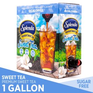 SPLENDA Premium Sweet Tea On Tap, 1 Gallon Bag In Box Ready to Drink Liquid, Sweet Tea, 128 Fl Oz