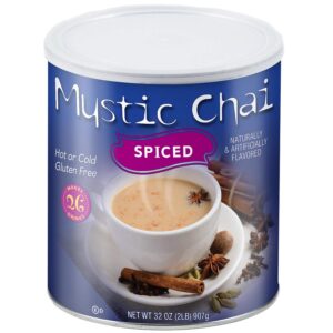 spiced tea, total 2 cans, 2 lb each；