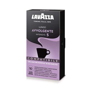 Lavazza Nespresso Capsules (Avvolgente, 100 Caps)