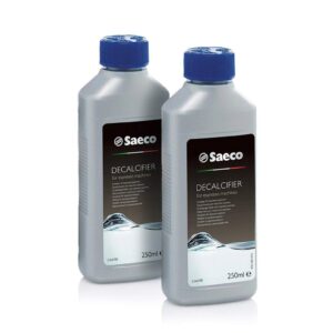 saeco decalcifier for espresso coffee machines, 250 ml, pack of 2