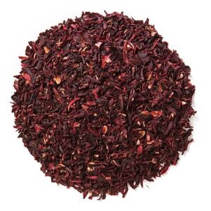 Davidson's Organics, Hibiscus Flowers C/S, Loose Leaf Tea, 16-Ounce Bag