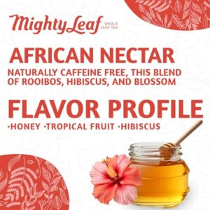 Mighty Leaf Tea Organic African Nectar - 100 ct