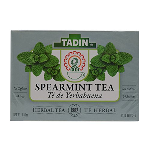 Tadin Spearmint Tea 24 Bags - Te De Yerbabuena