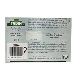 Tadin Spearmint Tea 24 Bags - Te De Yerbabuena