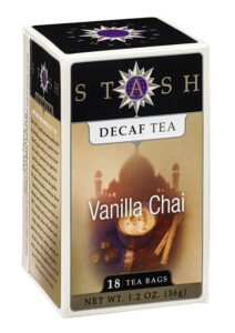 chai vanilla tea decaf 18 bags