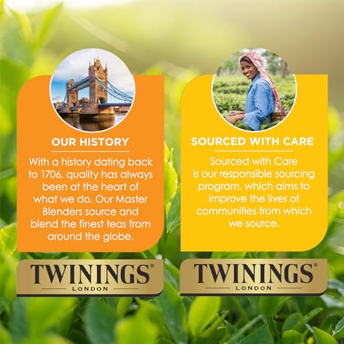 Twinings of London Daily Wellness Tea Unwind Sleep Supporting Passionflower & Camomile, Spiced Apple & Vanilla, Flavored Herbal Tea 18 Count