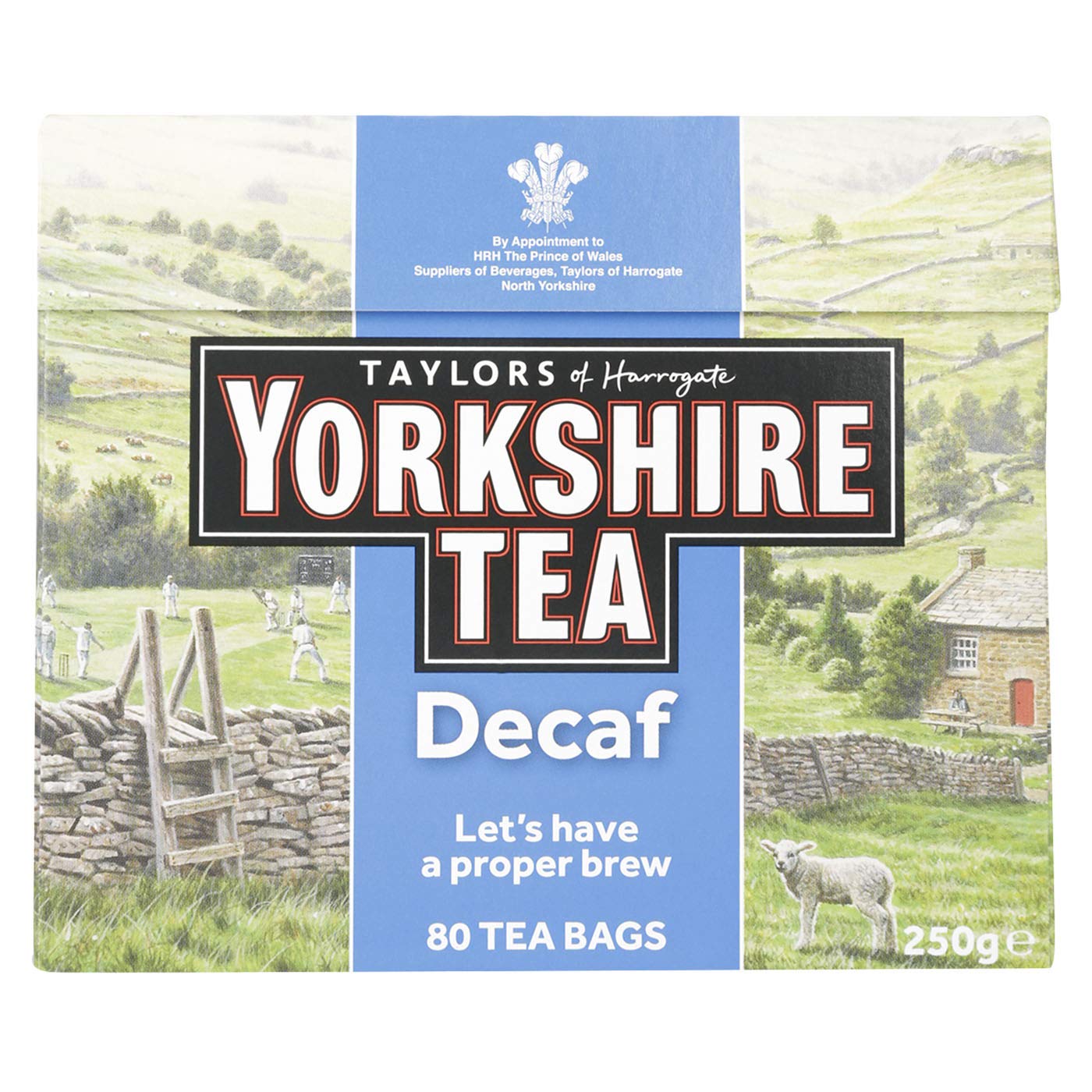 Yorkshire Decaffeinated Tea, 80 Teabags