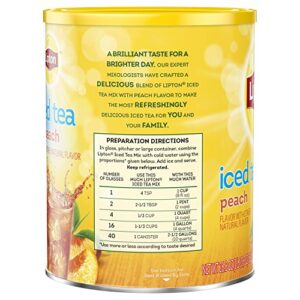 Lipton Iced Tea Mix, Peach 10 qt