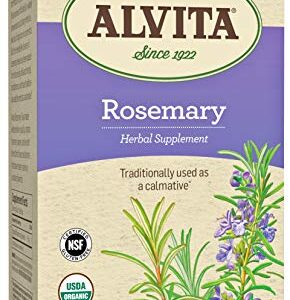 Alvita Organic Rosemary Herbal Tea Bags, 24 Count