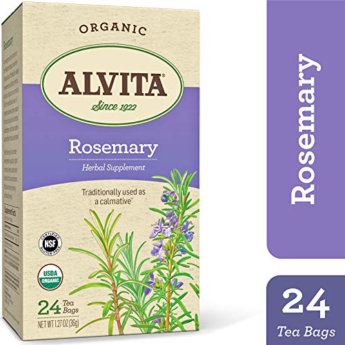 Alvita Organic Rosemary Herbal Tea Bags, 24 Count