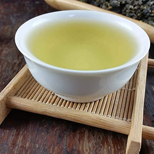 FullChea - Natural Alishan Oolong Tea Loose Leaf - Formosa Oolong High Mountain Tea - Taiwan Gaoshan Ulong Tea - Taiwanese Green Oolong Tea for Health (8.8oz / 250g)