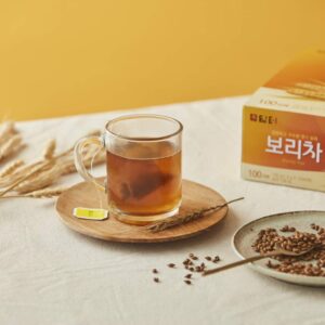 DAMTUH Korean Traditional Tea Barley Tea - 100% Pure Barely Tea, caffeine-free (50 Tea Bag x 1.5 g)