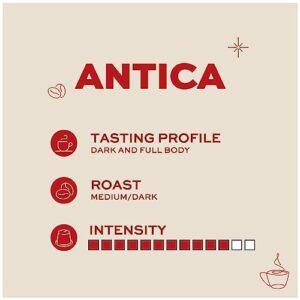 Kimbo Antica Tradizione Ground Coffee - Blended and Roasted in Italy - Medium to Dark Roast with a Delicious Flavor in a typical Neapolitan Roasting - 8.8 oz Can