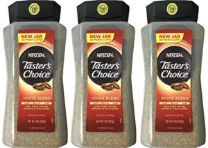 taster's choice original gourmet instant coffee 14 oz, pack of 3