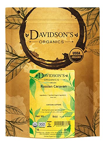 Davidson's Organics, Russian Caravan, Loose Leaf Tea, 16-Ounce Bag