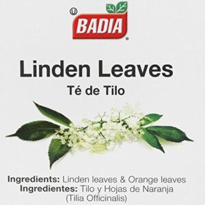 Linden Tea by Badia 100 Tea bags