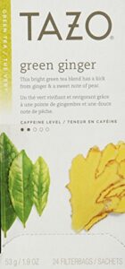 tazo green ginger tea bag, 24 ct