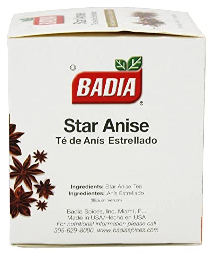 Badia - Star Anise Tea Caffeine Free - 10 Tea Bags