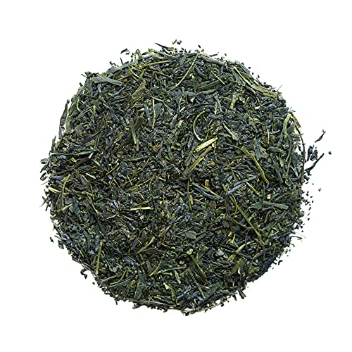 Ocha & Co. Organic Fukamushi Tea - Loose Leaf Japanese Deep Steamed Sencha Green Tea - Intense Taste Tea, 100g/3.5oz.