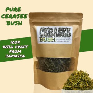 Cerasee | Bitter melon | Bush Tea | Wildcrafted from Jamaica | Responsible Harvested | Resealable Packaging Ensures Freshness | Momordica Charanta | 100% Natural | 1oz