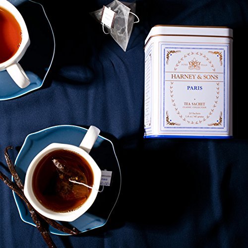 Harney & Sons Black Tea, Paris, 20 Sachets (Pack of 2)