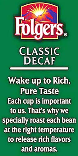 * Coffee, Decaffeinated, Ground, 33.9 oz