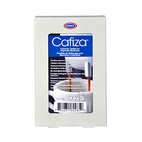 Urnex Cafiza Espresso Machine Cleaning Tablets 8 Count (Pack of 1)