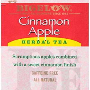 Bigelow 635867 Cinnamon Apple Herbal Tea Bags 28/Box (11397)