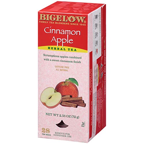 Bigelow 635867 Cinnamon Apple Herbal Tea Bags 28/Box (11397)