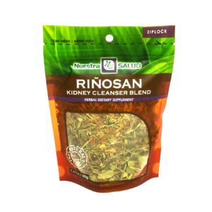 Kidney Cleanse Tea - Natures Stone Breaker - Herbal Tea - Rinosan Te - Blend from Peru - For the Maintenance of Good Health - Zip-Lock (40g) 1.41oz - 100% Natural - Herbal Infusion